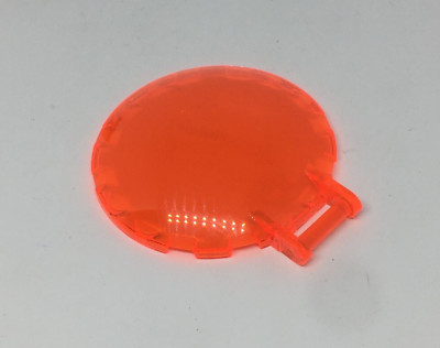 LEGO Nexo Knights : Disque 6 x 6 - Réf 18675 Trans-Neon Orange - Set ...