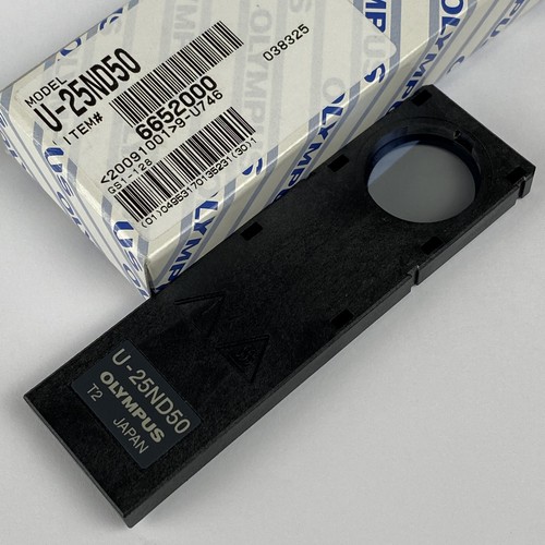 Olympus Microscope U-25ND50 Neutral Density Filter, 60 Day Guarantee | eBay