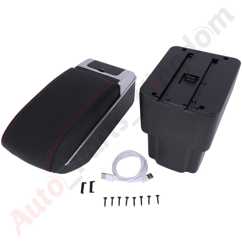 Center Console Armrest Box Black For 2011-2015 Nissan Juke Sport ...
