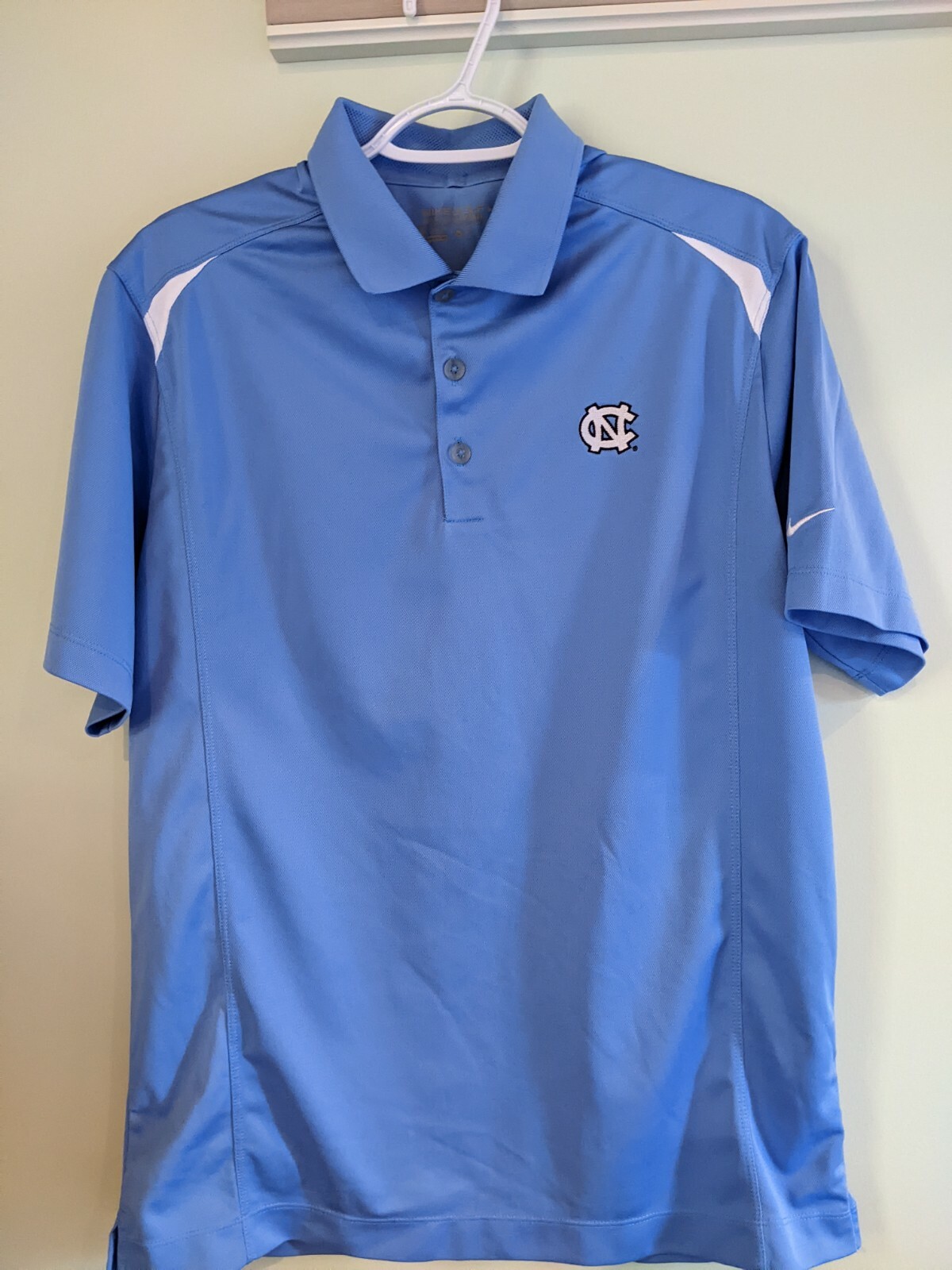 UNC Nike Golf Tour Performance Dry Fit Golf Shirt, Si… - Gem