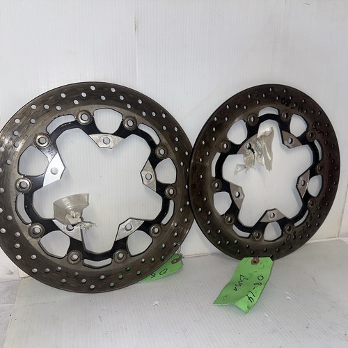 Suzuki 2008-2019 GSX1300R Hayabusa OEM Front Left Right Brake Discs ...