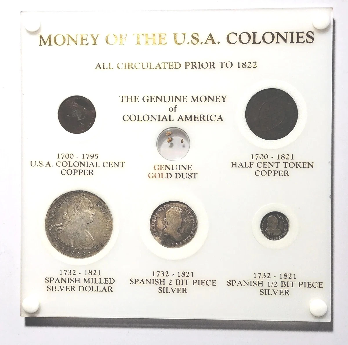 Colonies Money And Coins
