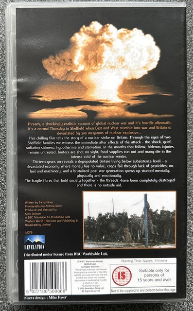 Threads (VHS, 2000) for sale online | eBay