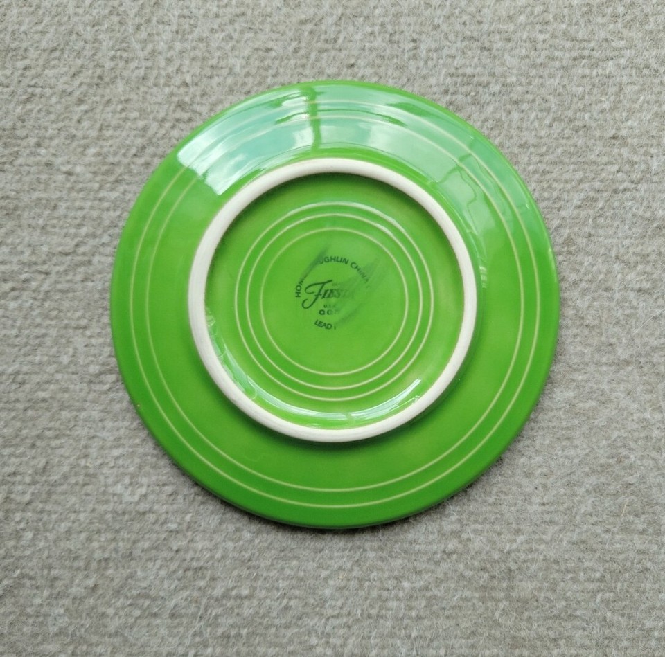 Fiesta Green Dancing Lady Trivet Plate Fiestaware | eBay