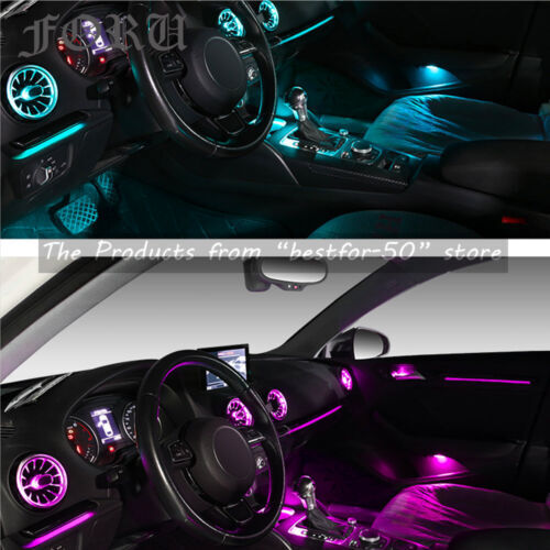 For 2020-2022 Audi A3 8V S3 RS3 LED Interior Door Panel Cover Trim ...