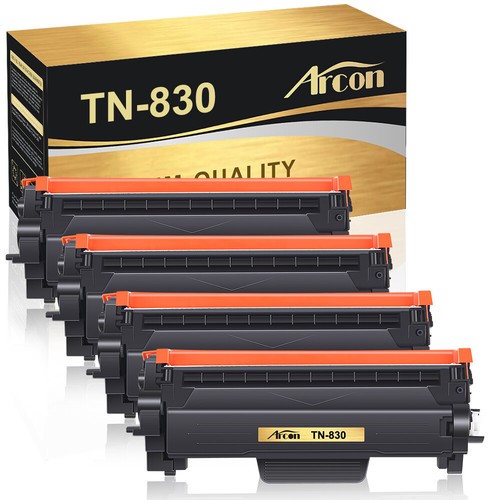 1-4PK TN830XL TN830 Toner Compatible with Brother HL-L2480DW MFC ...