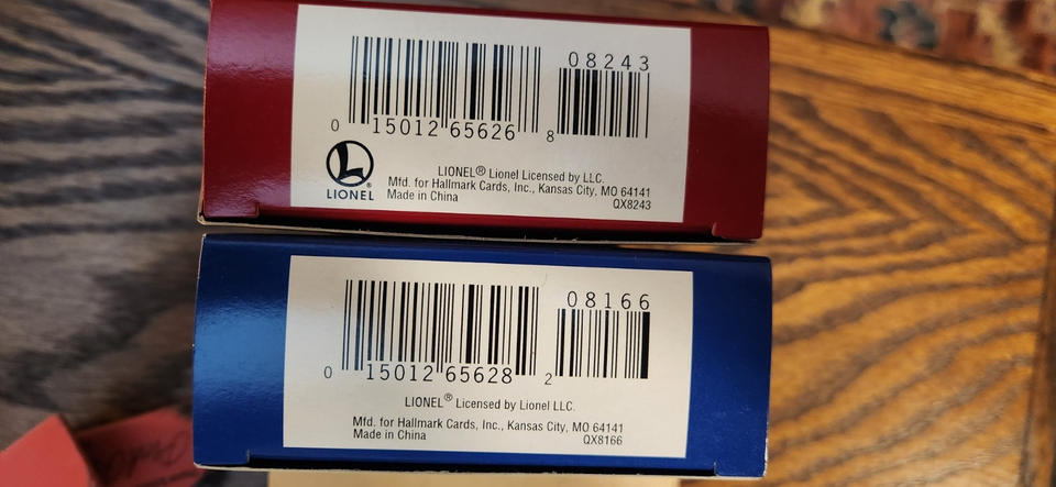 Hallmark Keepsake Ornament Lionel Blue Comet 400E/T Steam Locomotive ...