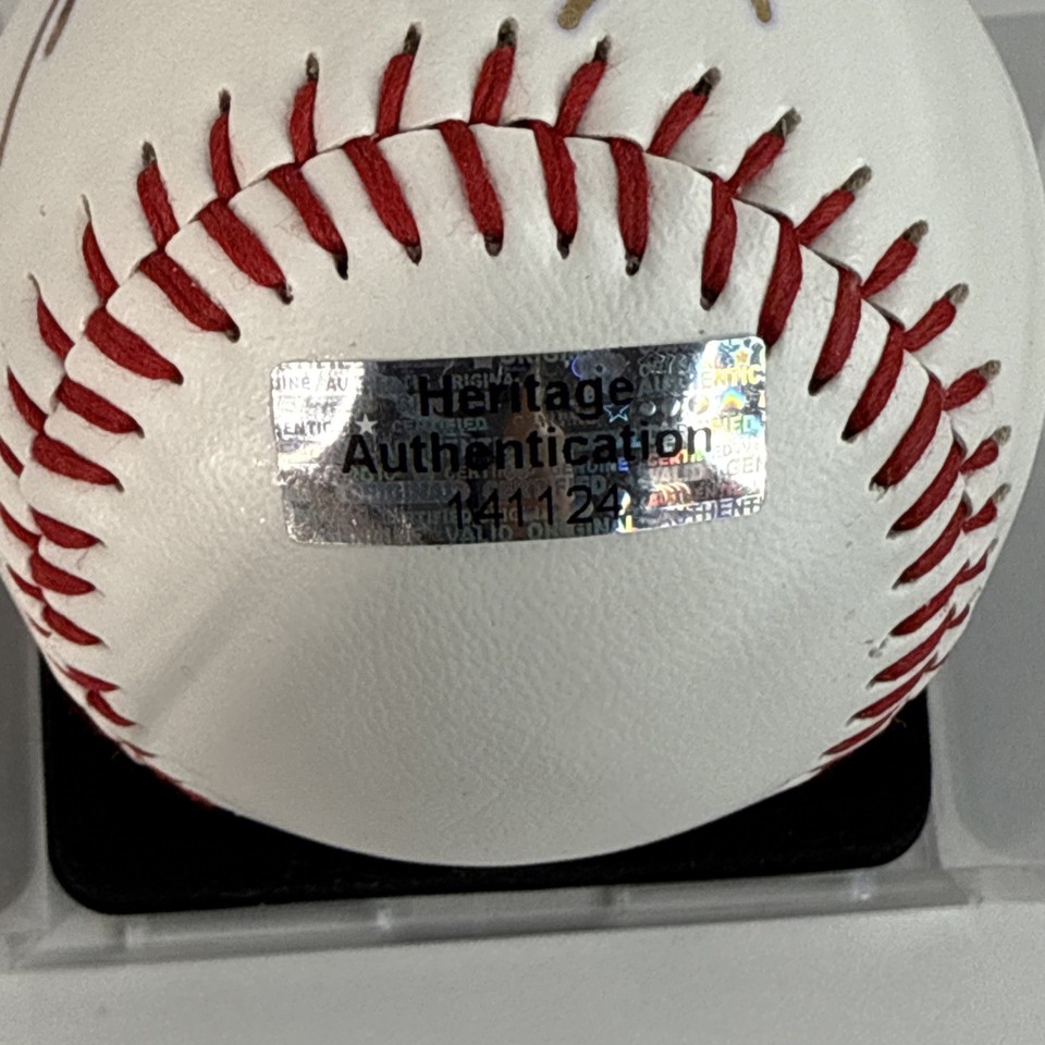 President Donald J Trump Hand Signed Rawlings Baseball Autographed COA ...