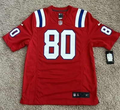 NWT NIKE Game Day RED Jersey Men’s M New England Patriots #80 Danny ...