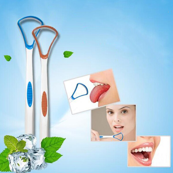 Mouth Cool Oral Breath Bad Cleaning Tongue Scraper Anti Bacterial Fm ...