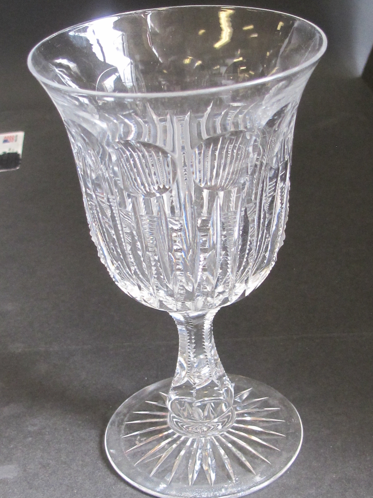 Sinclaire ABP cut glass Goblet | eBay