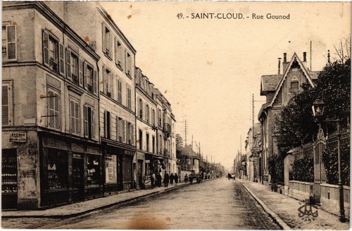CPA Saint-Cloud Rue Gounod FRANCE (1307349) | eBay