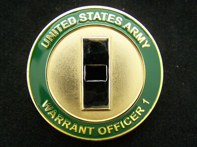US Army Warrant Officer 1 Rank Challenge Coin | eBay