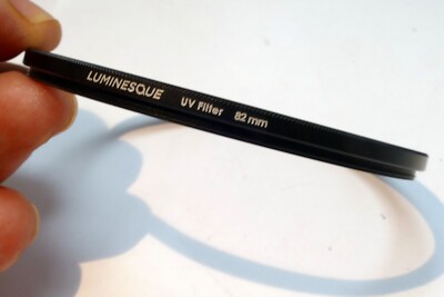 Luminesque UV 82mm Filter clear protector thin profile for wide angle ...