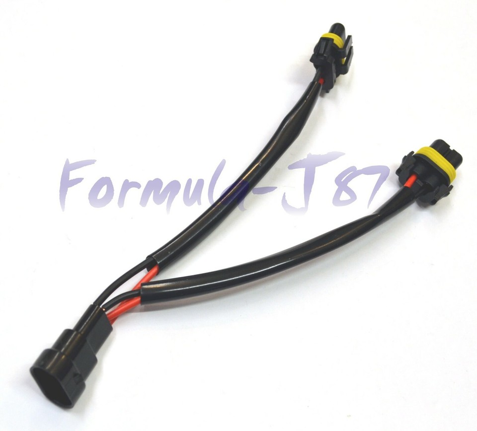 Splitter Wire P 9006XS HB4A Two Harness Head Light Low Beam Replacement ...
