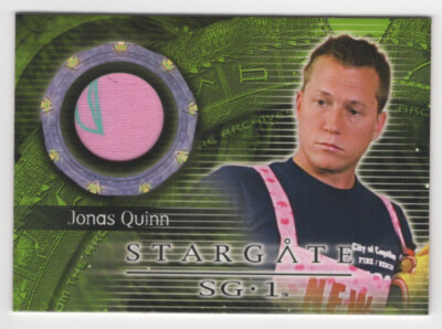 Corin Nemec as Jonas Quinn STARGATE SG1 Season 8 Costume Wardrobe Card ...