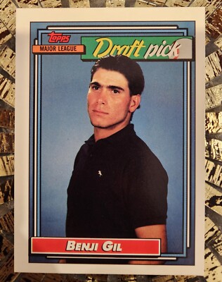 Benji Gil 1992 Topps #534 Draft Pick Texas Rangers | eBay