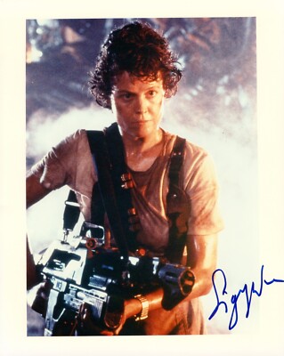 Sigourney Weaver Aliens Signed photo autograph with COA | eBay