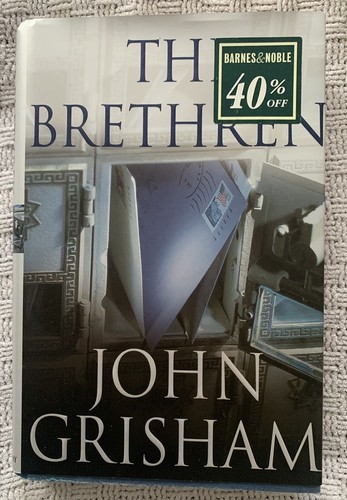 The Brethren by John Grisham 2000 First Edition Hardcover Book ...