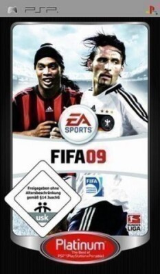 Sony PSP / Playstation Portable Spiel - FIFA Football 2009 [Platinum ...