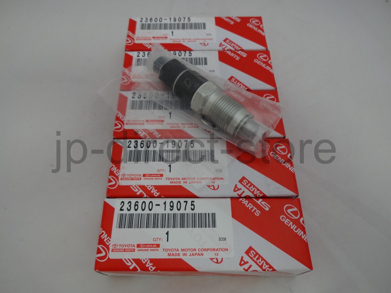 Genuine Toyota Holder & Nozzle SET, Nozzle 23600-19075 x6 OEM | eBay
