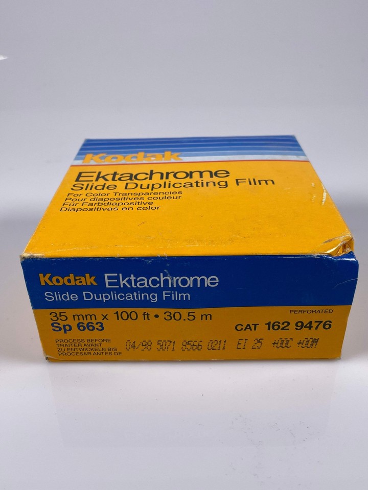 Kodak Ektachrome slide duplicating film SP 663 35mm Color bulk roll 100 ...