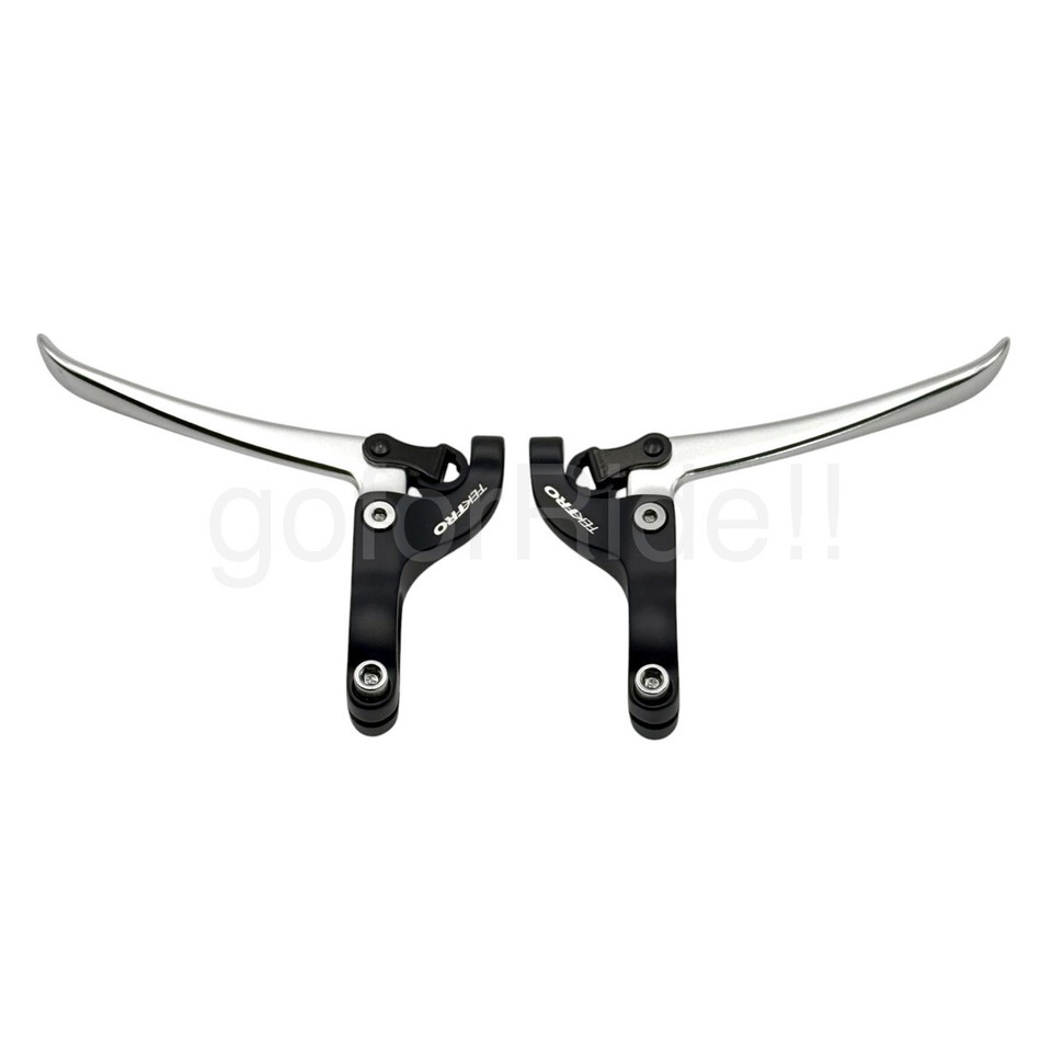 TEKTRO Single Speed/Road Bicycle Brake Lever Pair FL750 22.2mm Black ...