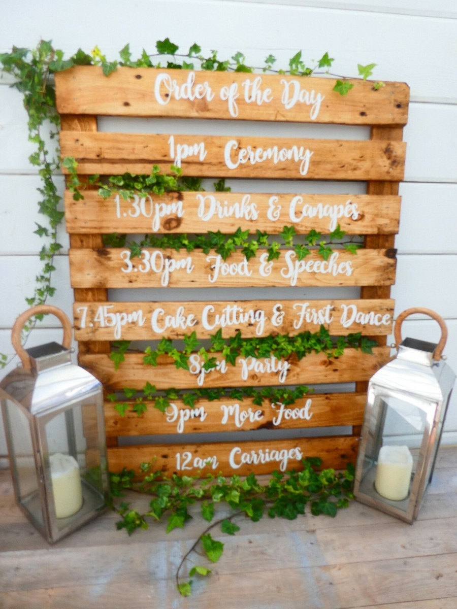 Wedding pallet 60 photos - Vianawedding.com