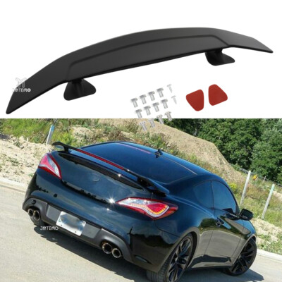 47" Matte Black For Hyundai Genesis Coupe Car Trunk Spoiler Wings Lip ...