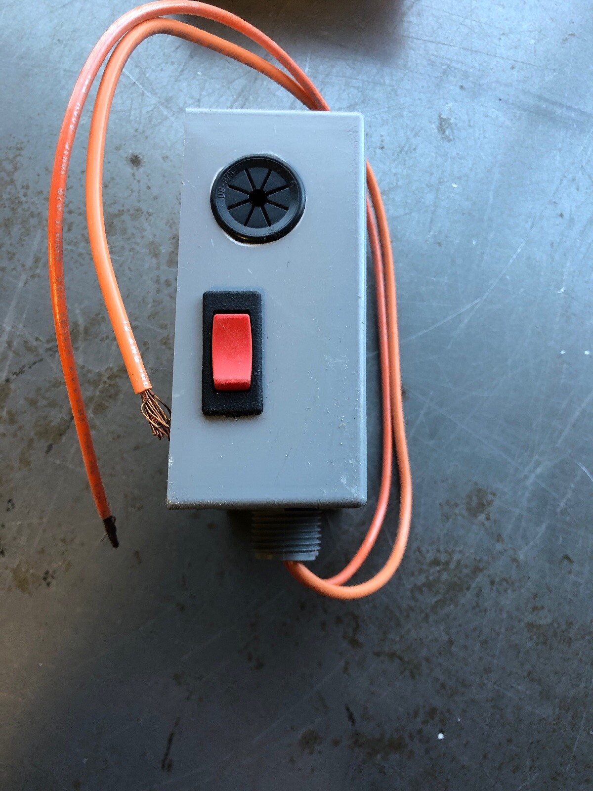 NEW, RIB, RIBX24SBF, CURRENT SENSOR WITH RELAY, HAS MANUAL SWITCH. (7D ...