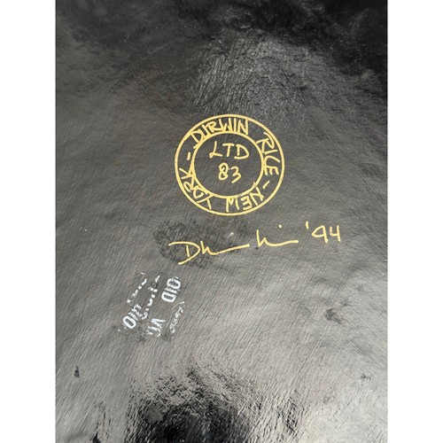 Rare Durwin Rice New York Signed Decoupage Ape Plate | eBay