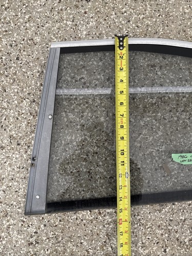 Bayliner Capri 1986 Passenger Port Left Side Rear Windshield Window ...