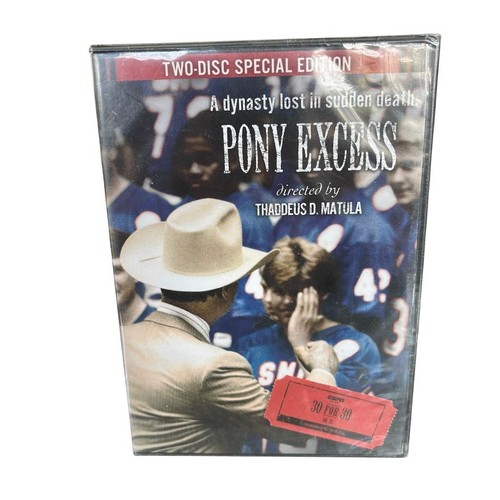 Pony Excess ESPN 30 for 30 Special Edition DVD Sports Documentary | eBay