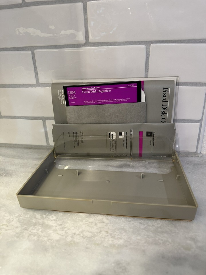 IBM Fixed Disk Disk Organizer for the IBM PC Floppy Disk - Productivity ...