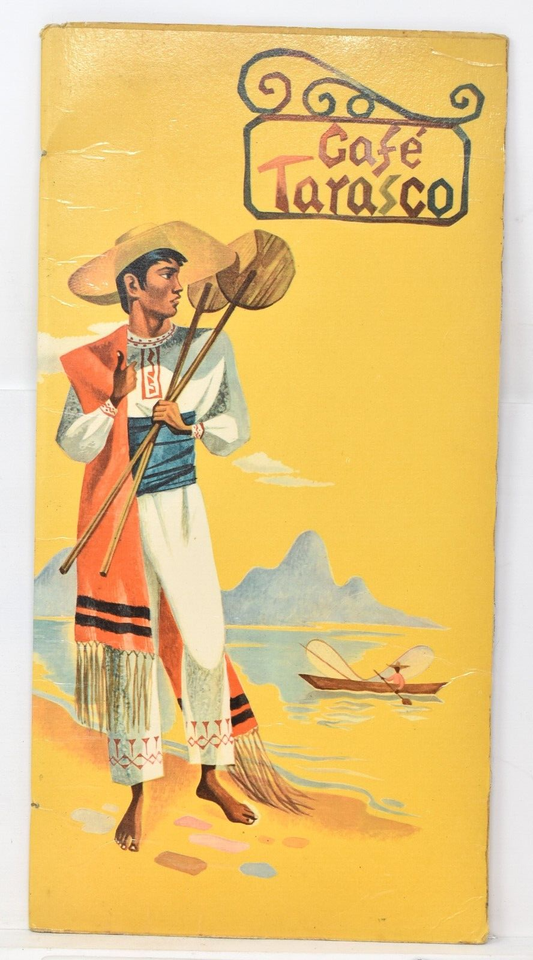 Vintage 1970s Cafe Tarasco Restaurant Menu Continental Hilton Hotel ...