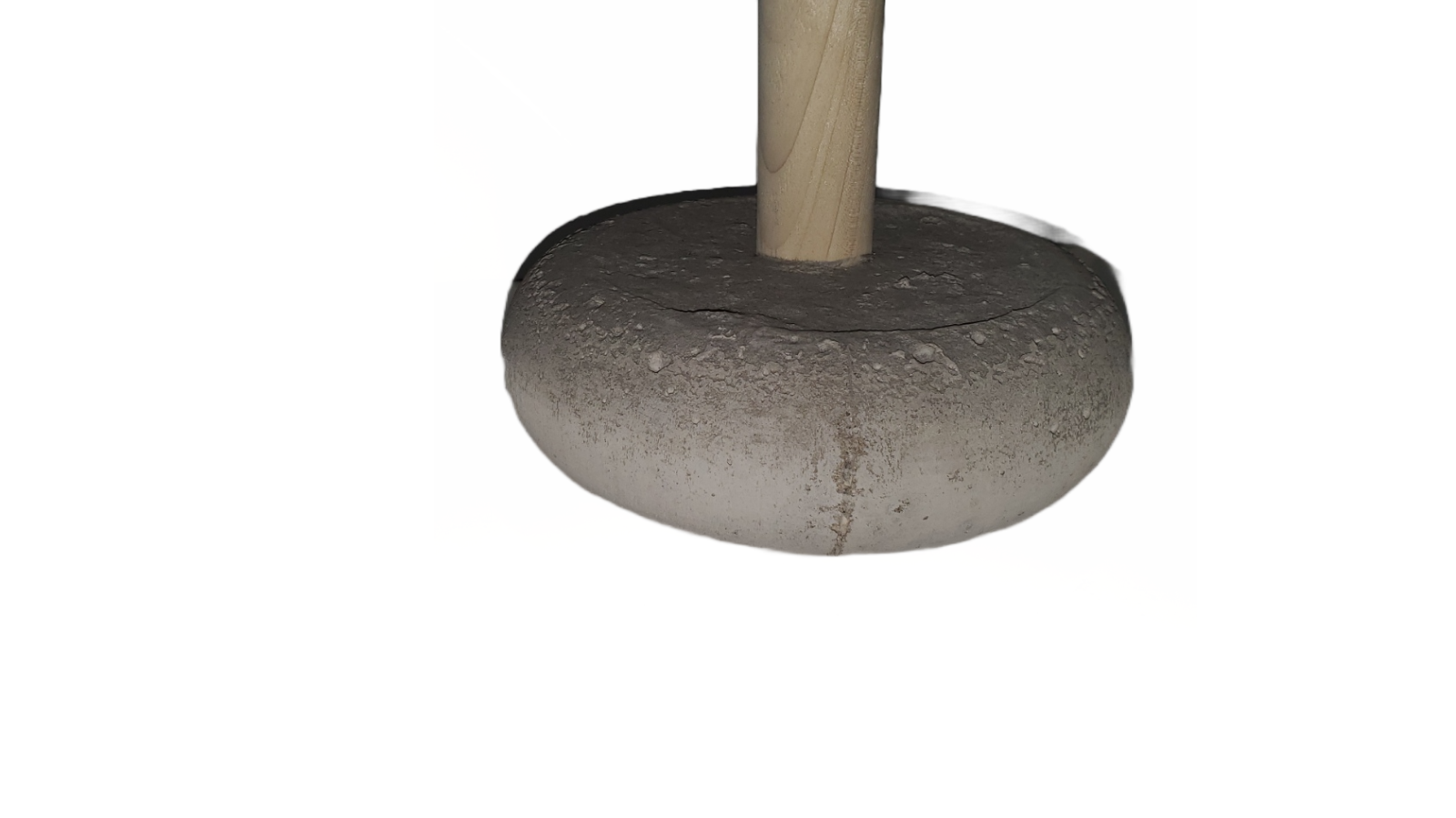 Chi Ishi 10lbs cement weighted Hojo Undo Martial Arts training karate ...