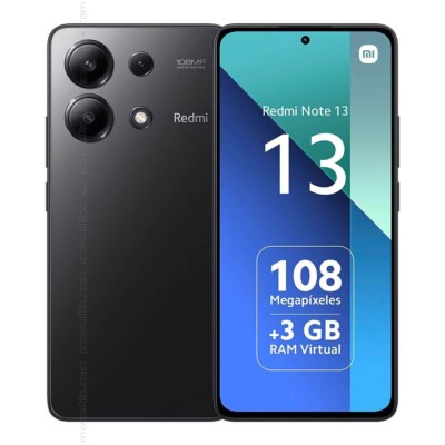 XIAOMI REDMI NOTE 13 6+128 GB MIDNIGHT BLACK Smartphone Handy | eBay