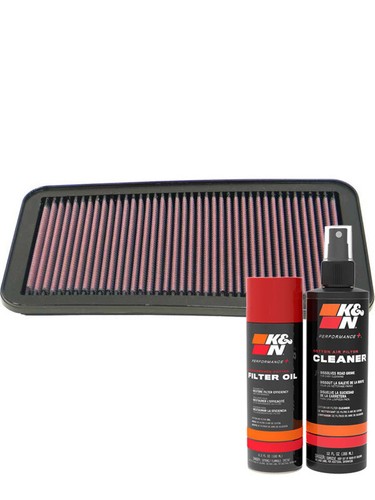 K&N Air Filter 33-2163 + Aerosol Recharge Kit | eBay Australia