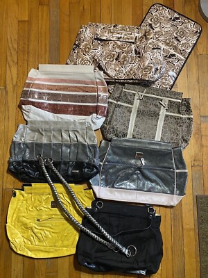 Miche Prima Bag, Rare Silver/Grey handles, and Six Shells | eBay