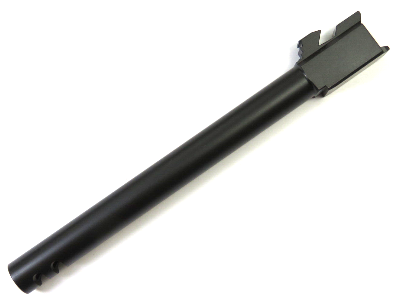 New 9mm Black Stainless 6.9" EXTENDED PORTED Barrel for Glock 17 LONG ...