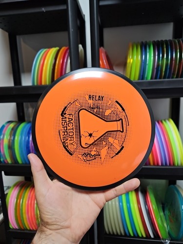 MVP Lab 2nd Neutron Relay 175g #6 Disc Golf Second X-out misprint Gyro ...
