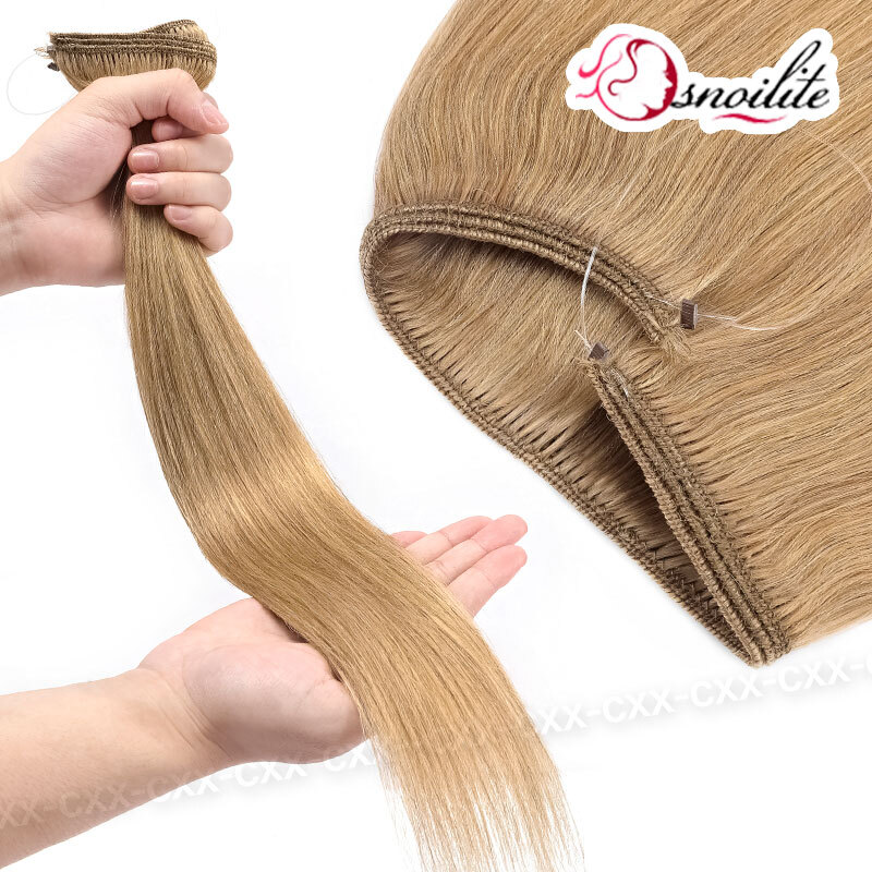 Real Invisible Wire In Human Hair Extension Secret Hidden Extensions ...