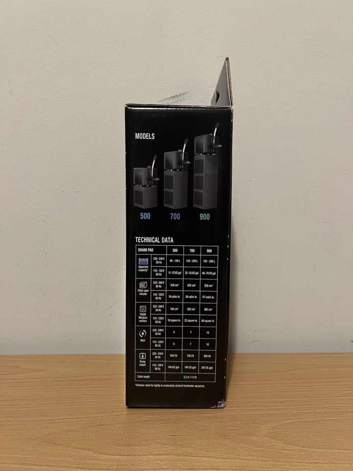 SICCE SHARK PRO 700 Internal Filter (190 gph) - Sicce New Sealed | eBay UK