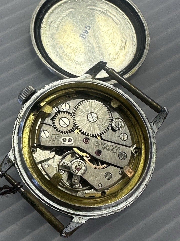 VINTAGE ORVIN 17 J SHOCK RESISTANT MANUAL WIND MEN'S WATCH Parts ...