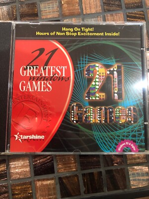 21 Greatest Windows Games By Starshine Hang On Tight Cd Rom Hours Of ...