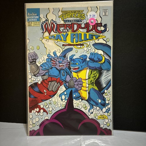 TMNT Presents MERDUDE vs Ray Fillet Teenage Mutant Turtles #3 Archie ...