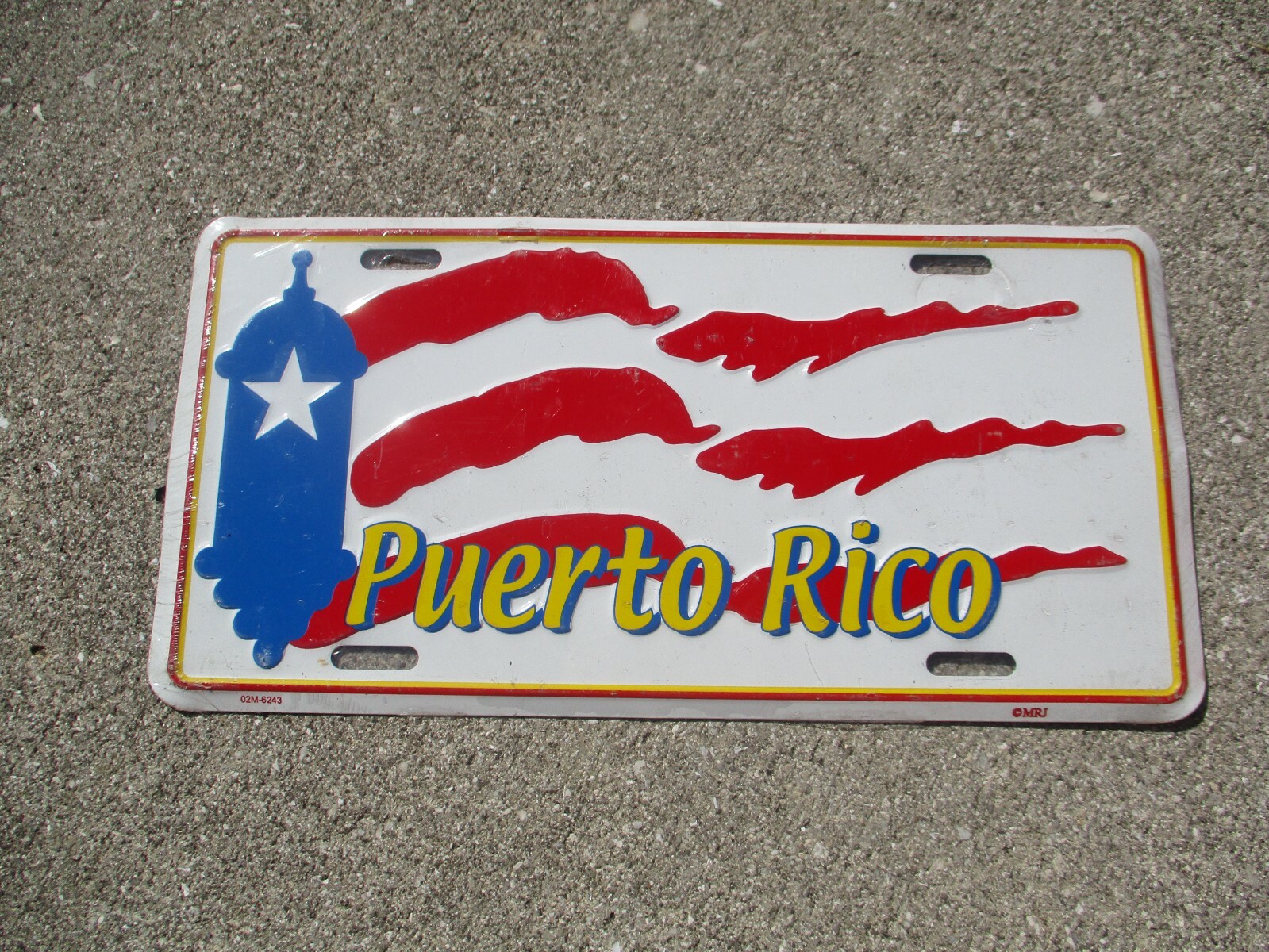 Puerto Rico booster license plate | eBay