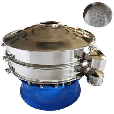 47.2" Electric Vibrating Screen SS Big Shaker Machine 220V 20M 80M 100M ...