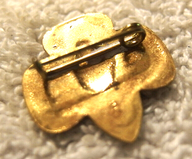 1 Girl Scouts Of America Eagle Logo Gold Tone Pin Older Closure VTG GSA ...