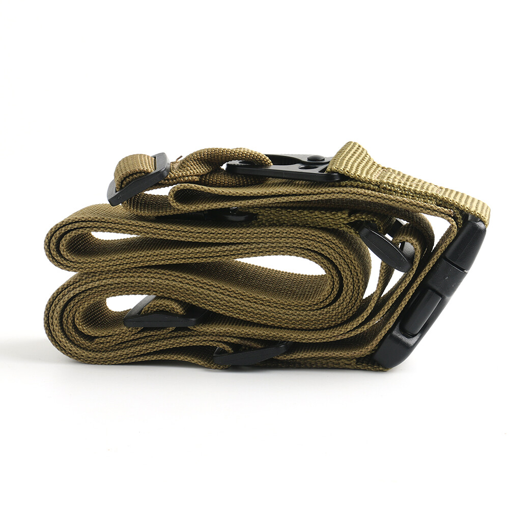 Three Point Rifle Sling Tactical Gun Sling Military 3 Point Bungee Gun ...